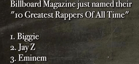 Billboard Names The 10 Best Rappers of All Time And They Almost Got It ...